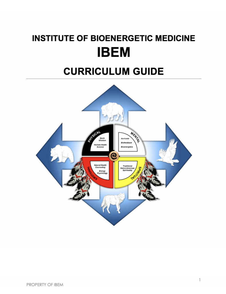 Curriculum Guide - Institute of BioEnergetic Medicine